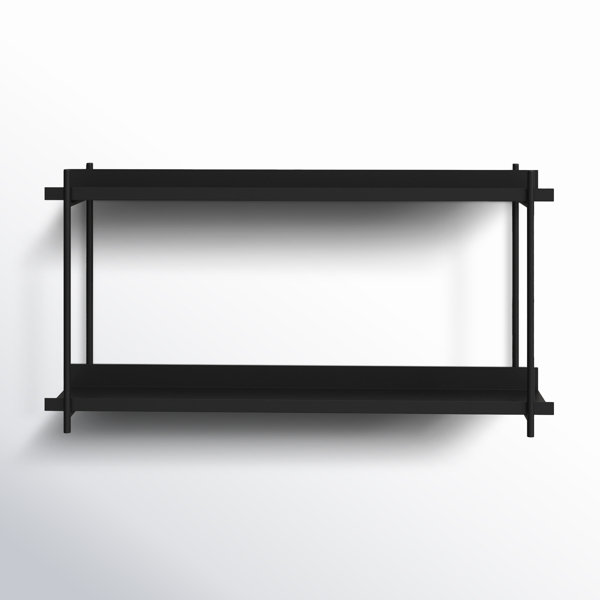 AllModern Tara Metal 2 Tiered Shelf & Reviews | Wayfair