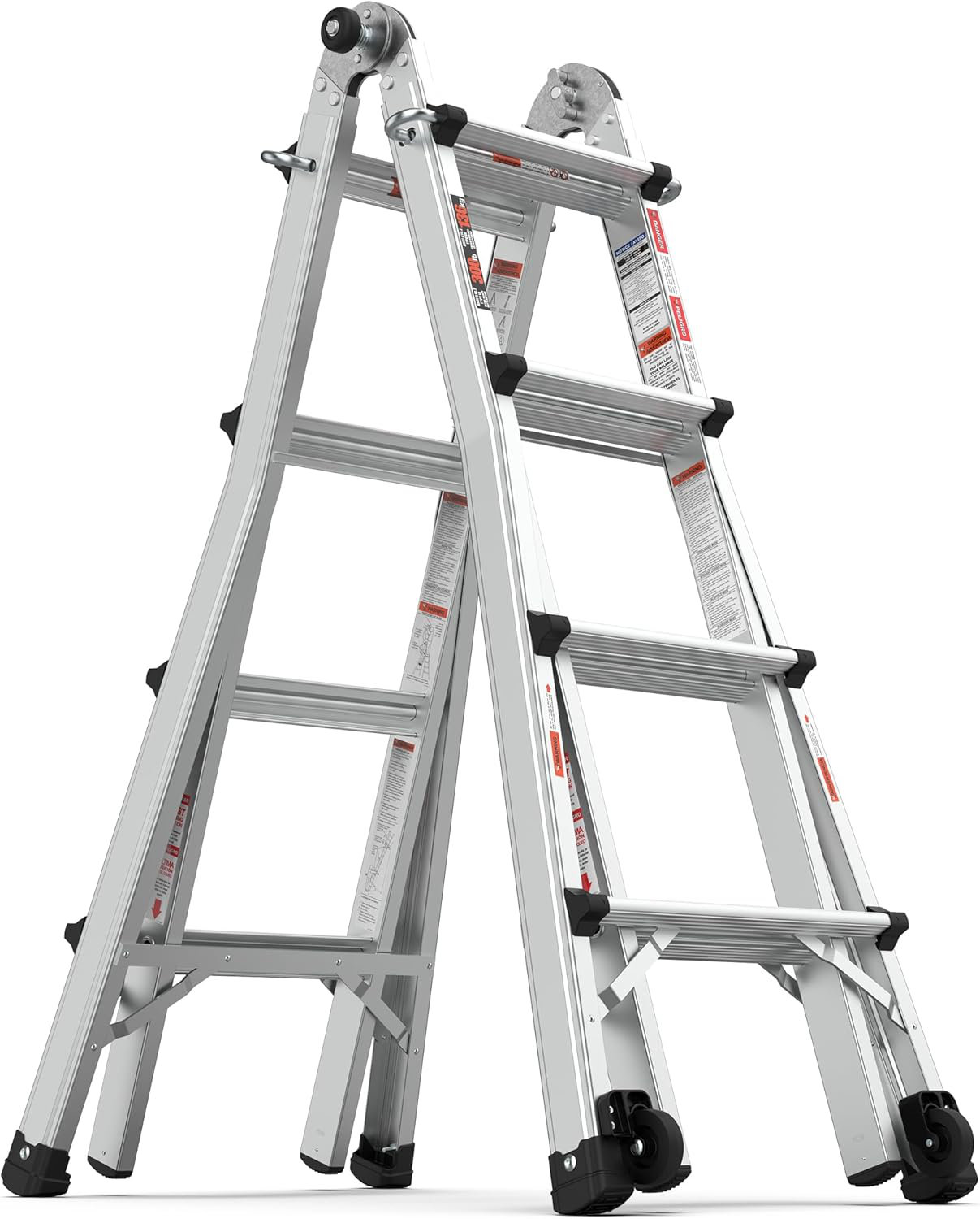 WFX Utility™ Aluminum Folding Multi-Position Ladder | Wayfair