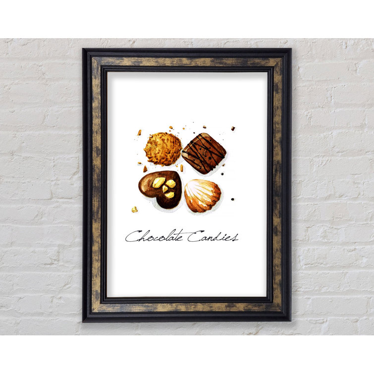 August Grove Chocolate Biscuit Cookies - Single Picture Frame Art ...