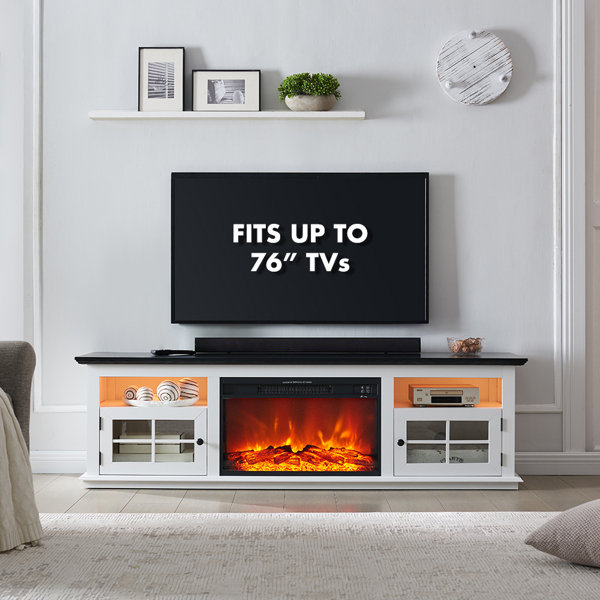 Brayden Studio Richmond 72" Unfold Quick & Effortless Assembly Tv ...