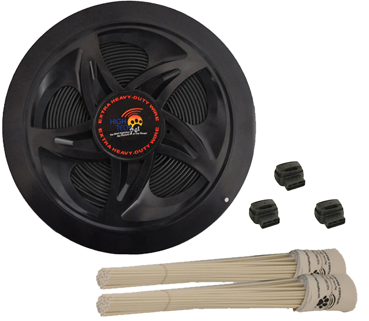 High Tech Pet Dog Electric Fence Boundary Wire and Flag Kit & Reviews ...