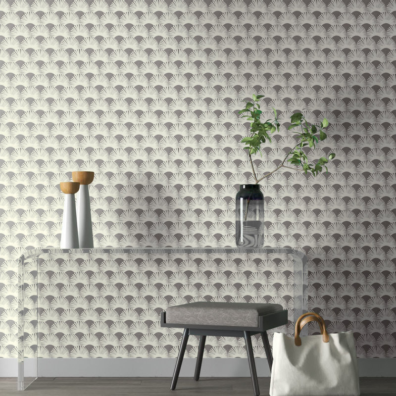 Mercury Row® Rebello Geometric Roll & Reviews | Wayfair