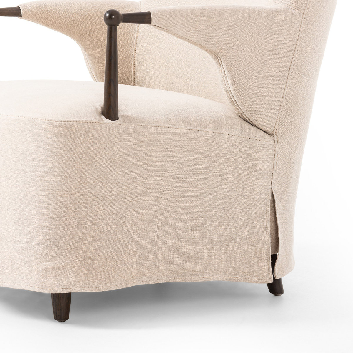 Amber Lewis x Four Hands Brently Chair & Reviews | Perigold