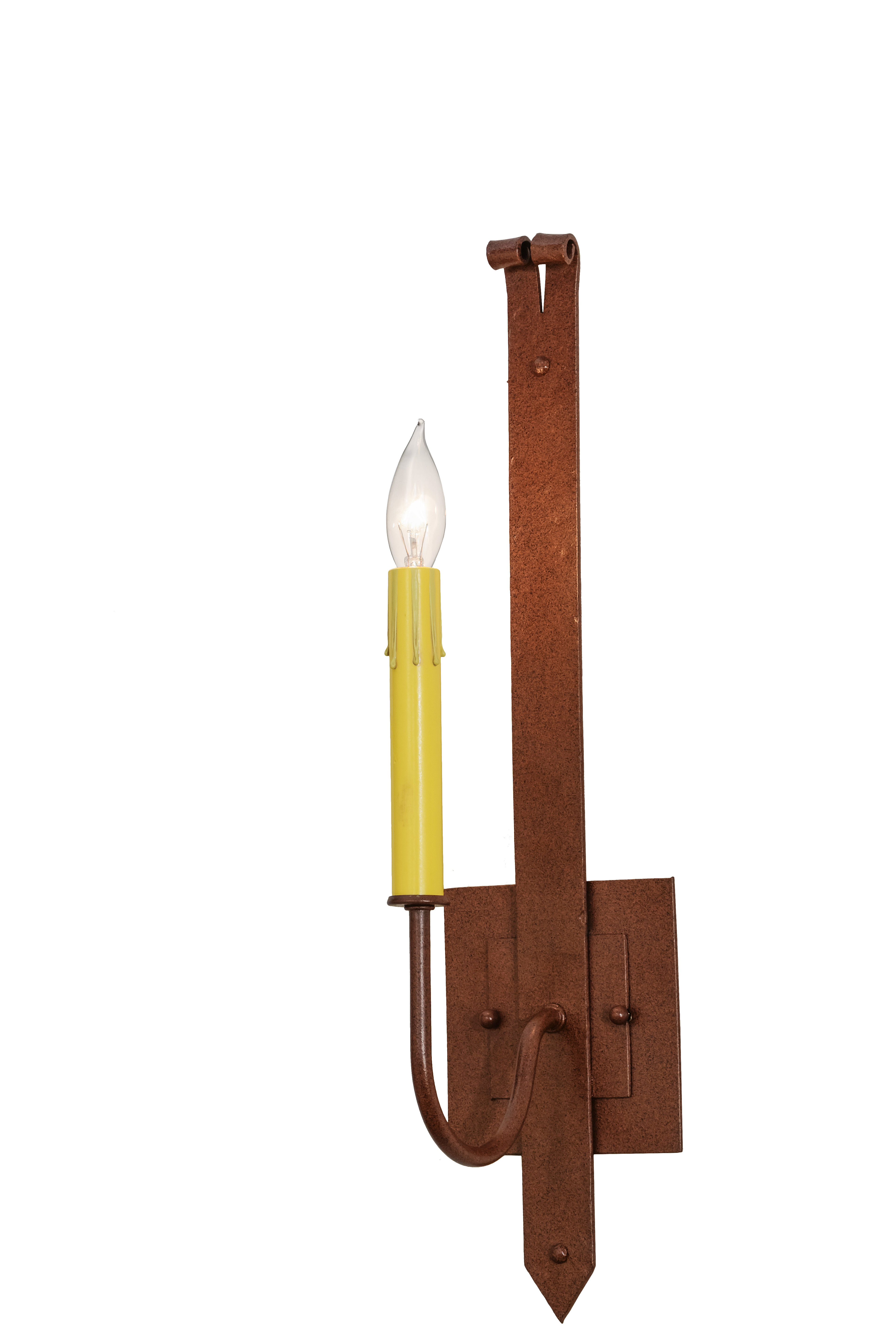 Meyda Lighting Primitive 1-Light Candle Sconce | Wayfair