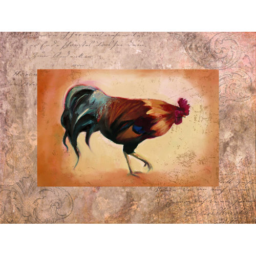 August Grove® " Elegant Rooster 2 " | Wayfair