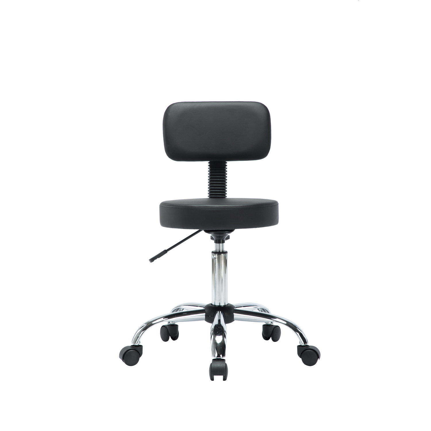 Wrought Studio™ Darrett Adjustable Drafting Stool with Wheels and ...