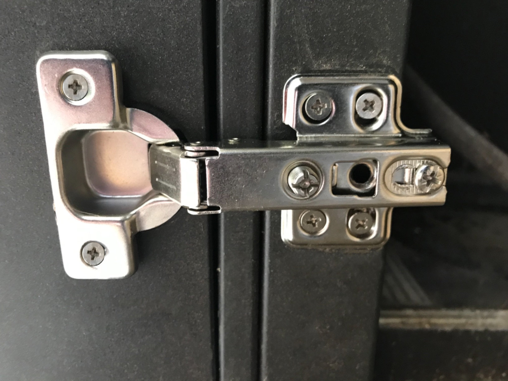Berta 105 Degree Full Frameless Concealed Overlay Hinge | Wayfair