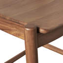 Woven Ingrid Counter Stool In Teak | Perigold