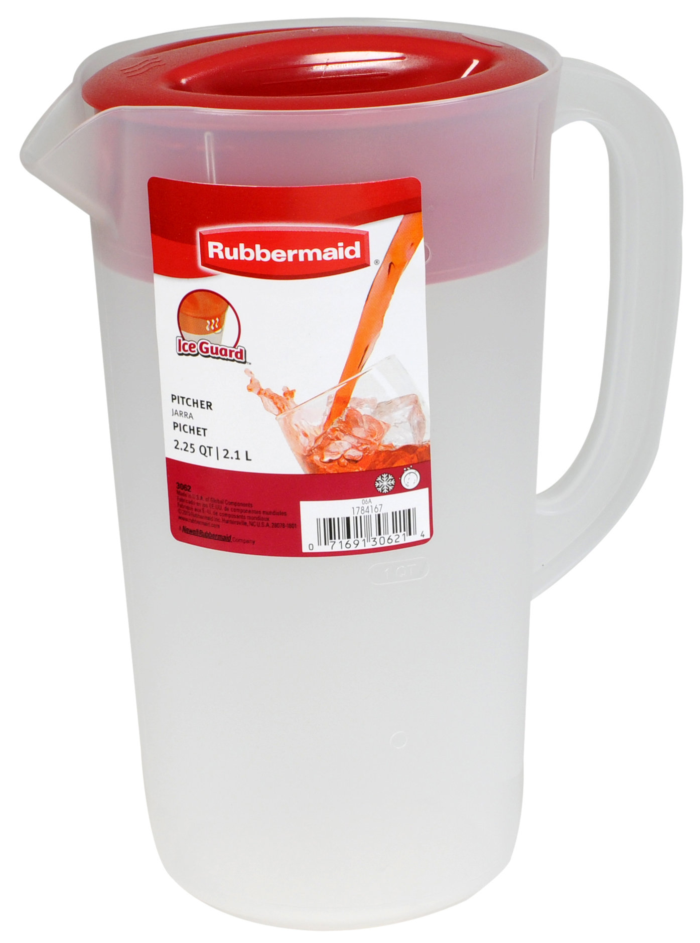 Rubbermaid 64 oz. Plastic Pitcher & Reviews | Wayfair