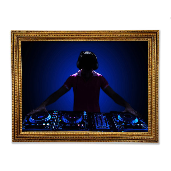 Bright Star DJ Decks - Single Picture Frame Art Prints | Wayfair.co.uk