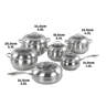 SQ Professional Lustro Apple 12 - Piece Stainless Steel (18/10 ...