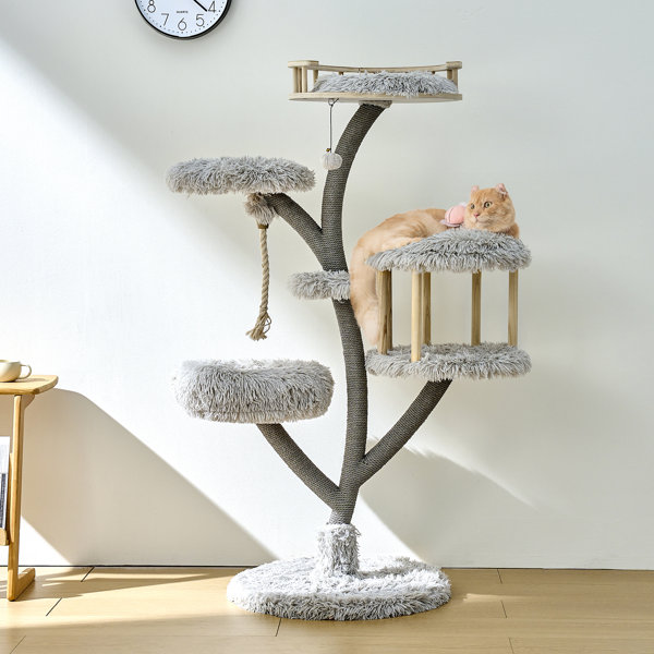 Archie & Oscar™ Swifton 60.24'' H Luxury Cat Tree & Reviews | Wayfair
