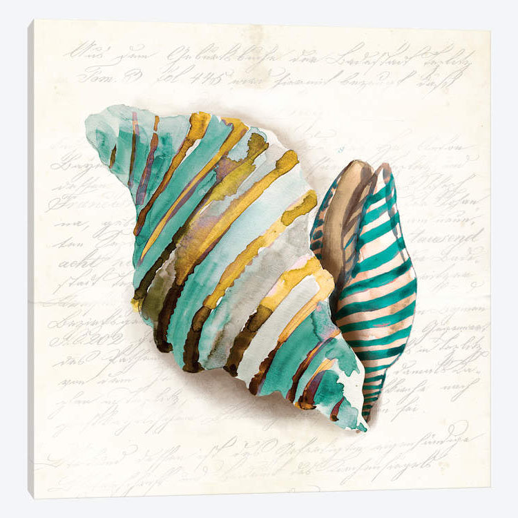 East Urban Home " Blue Coral III " by Aimee Wilson on | Wayfair