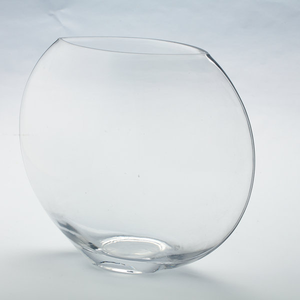 Low Oval Vase | Wayfair