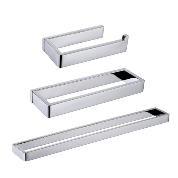 Chrome Bathroom Hardware Sets You'll Love | Wayfair