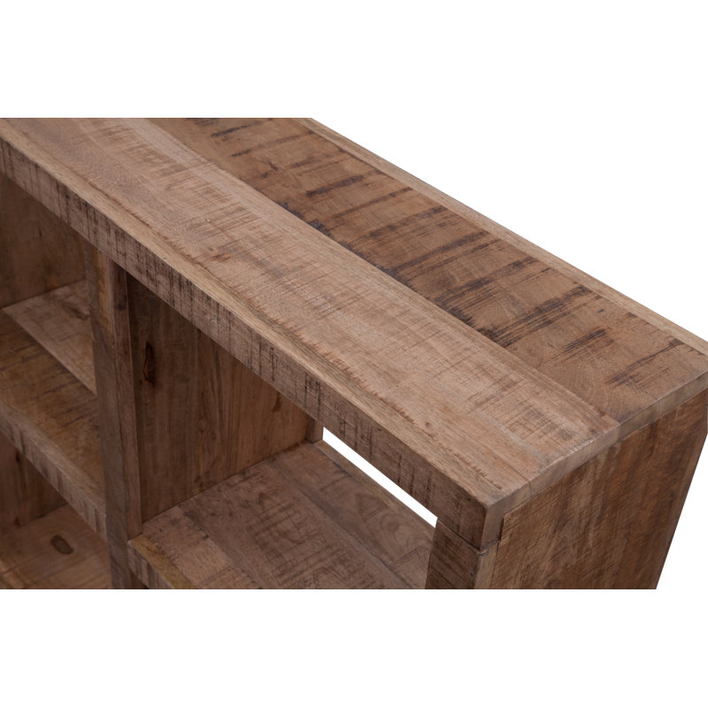 17 Stories Natural Console Bookcase | Wayfair