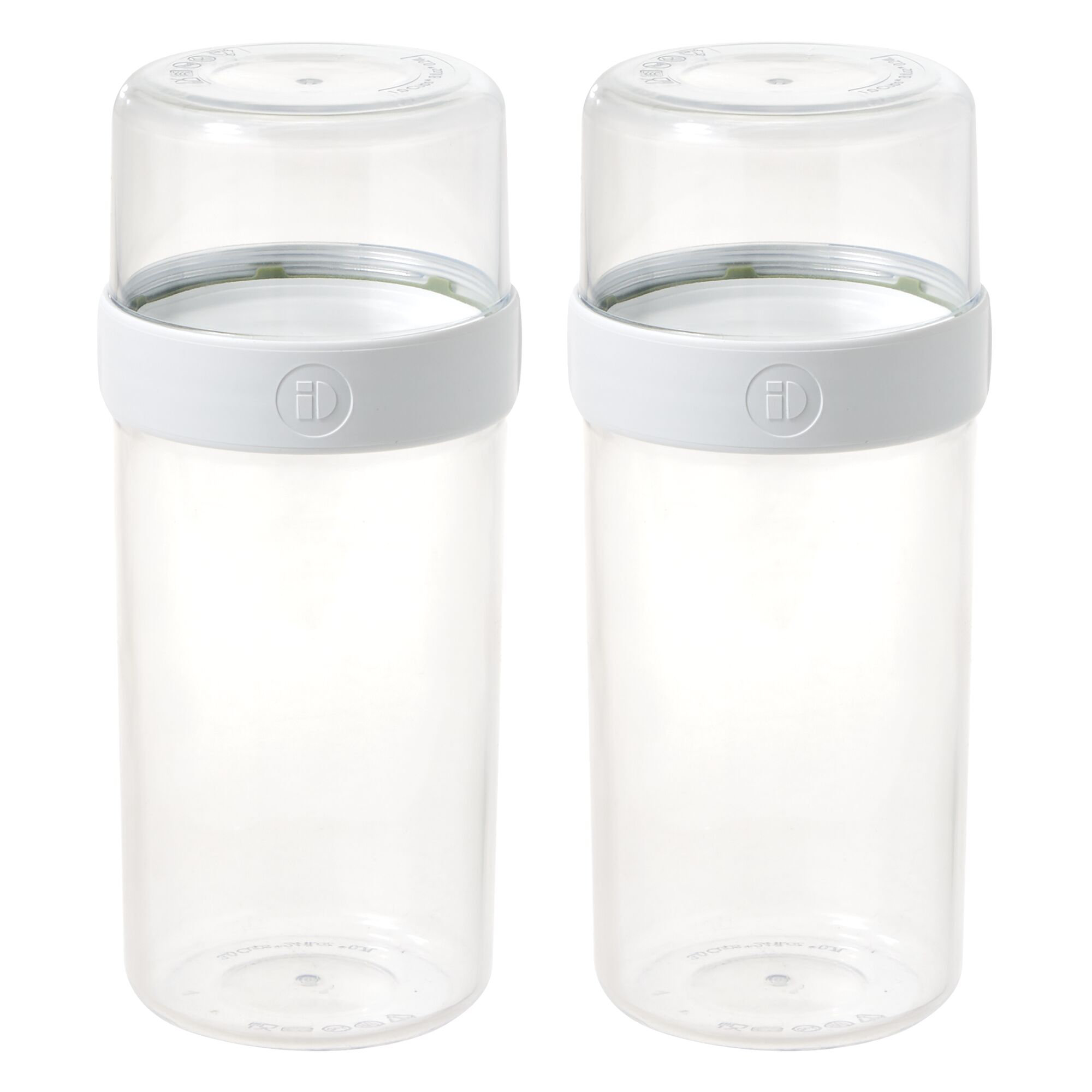 iDesign Large Stack 'n Snack Food Containers - Stackable Snack ...