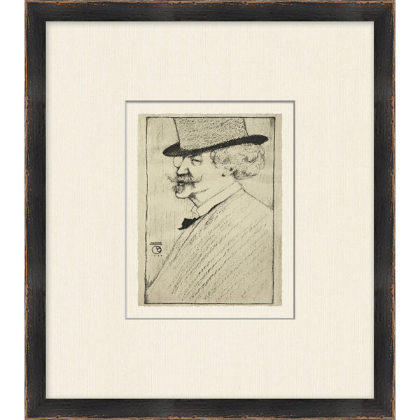 Wendover Art Group Monocle - Picture Frame Drawing Print on Paper | Wayfair
