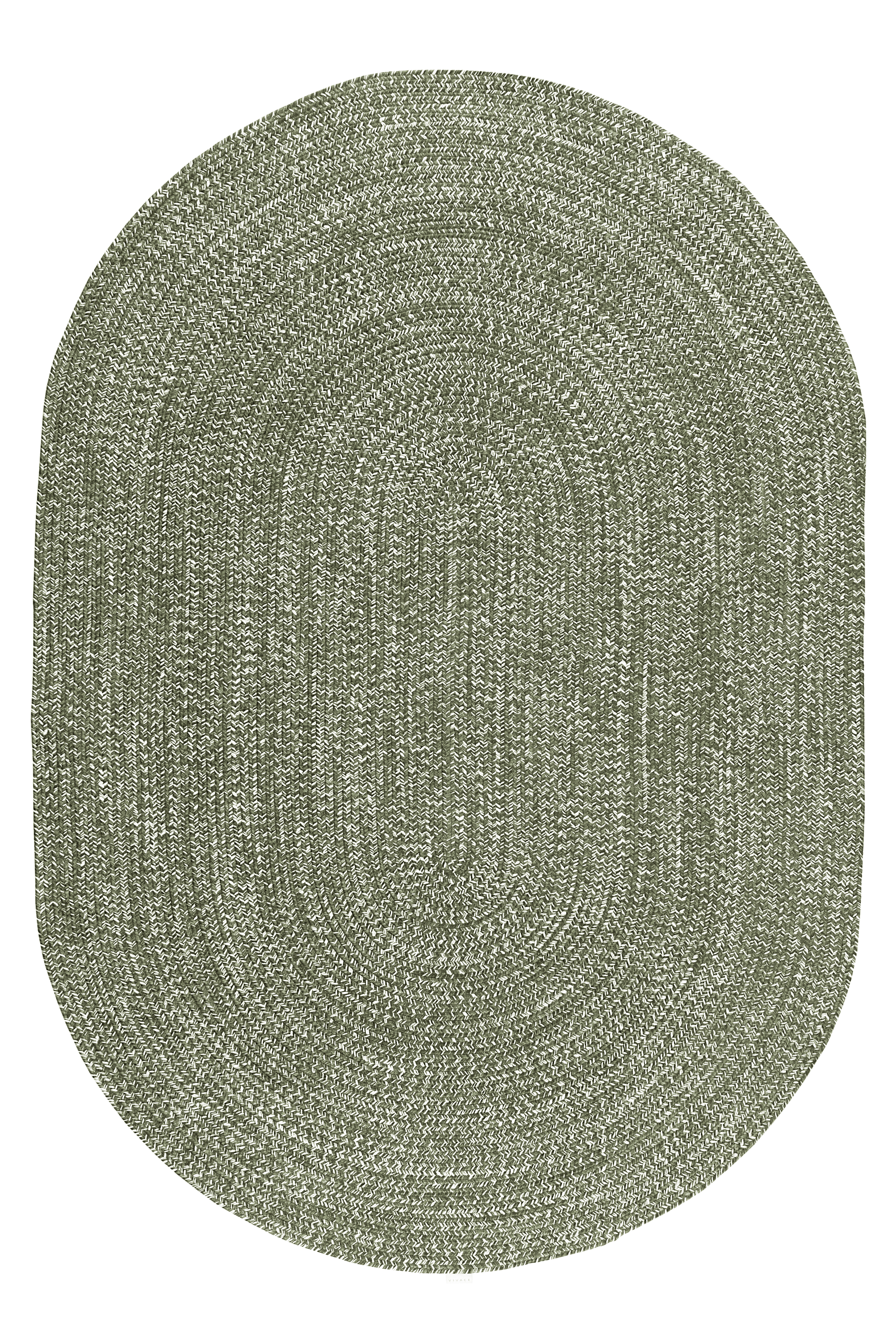 Langley Street Kaden 200x Hand Braided Gray Green Indoor / Outdoor Rug ...