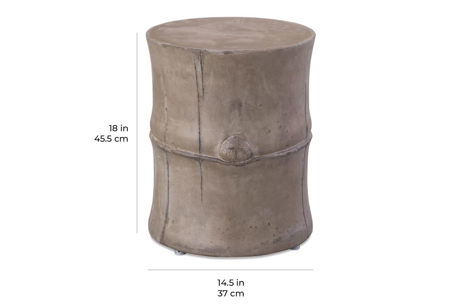 Seasonal Living Perpetual Concrete Garden Stool | Wayfair