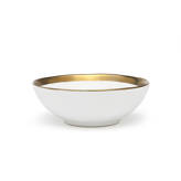 Godinger Silver Art Co Andover Black 12 Piece Gold Rim Dinnerware Set ...