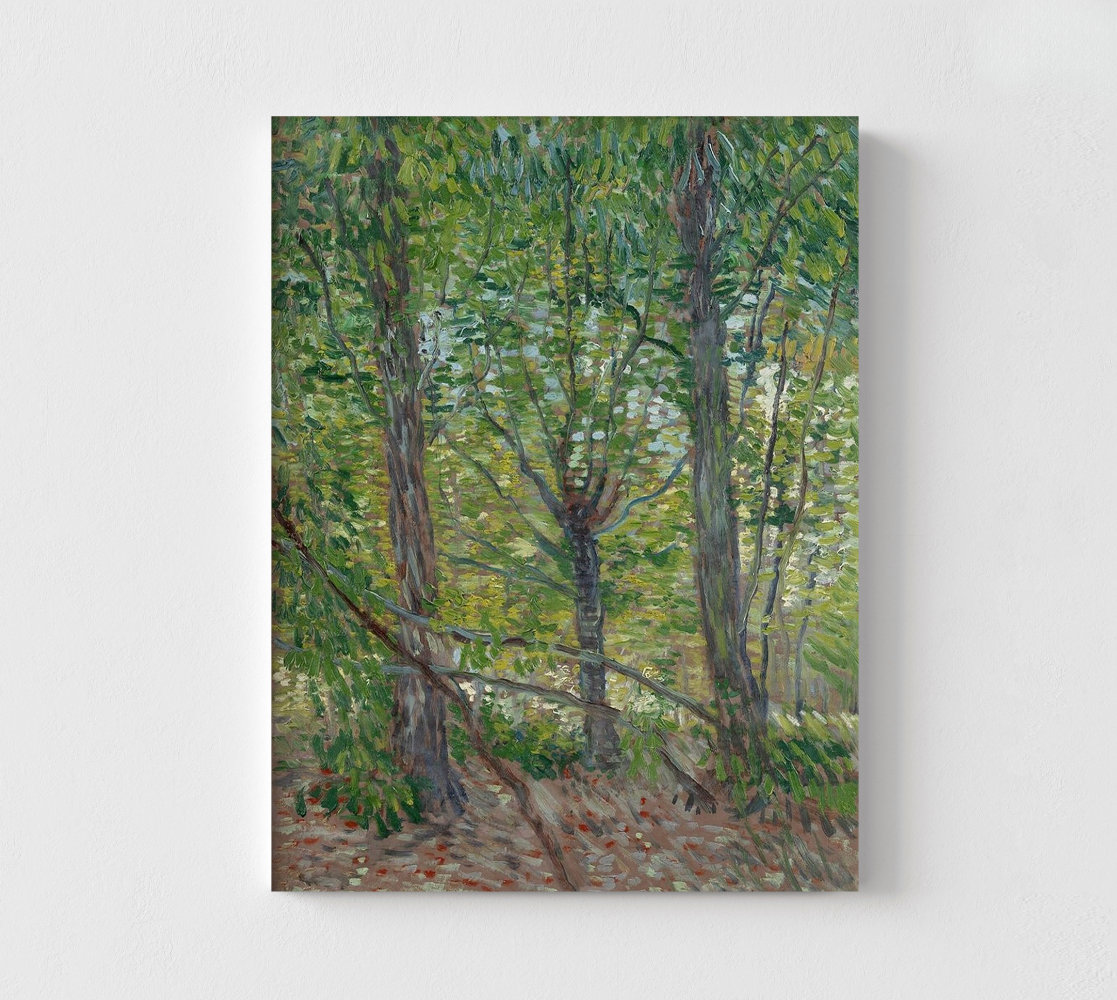 WeFrameArt Trees By Vincent Van Gogh, Nature Wall Art, Green Nature ...