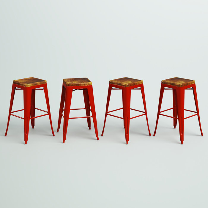 Trent Austin Design® Nesbit Solid Wood Stool & Reviews | Wayfair
