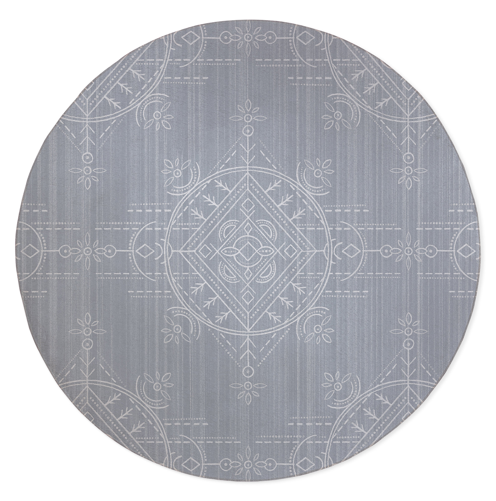 KAVKA DESIGNS Gia Straight Round Chair Mat | Wayfair