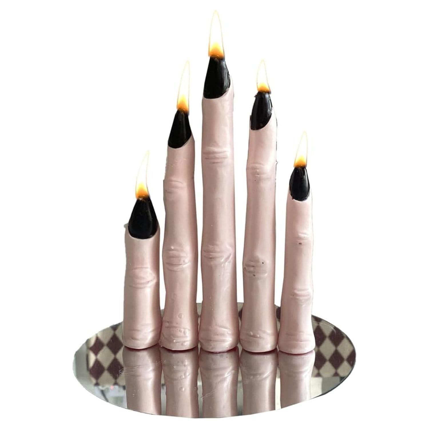 Bungalow Rose Halloween Witch Finger Candles | Wayfair