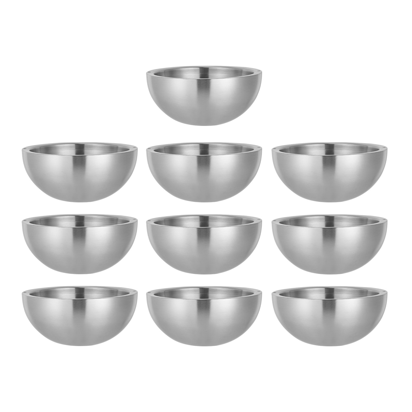 Orren Ellis Stainless Steel Insulated Salad Bowl Set With Water ...