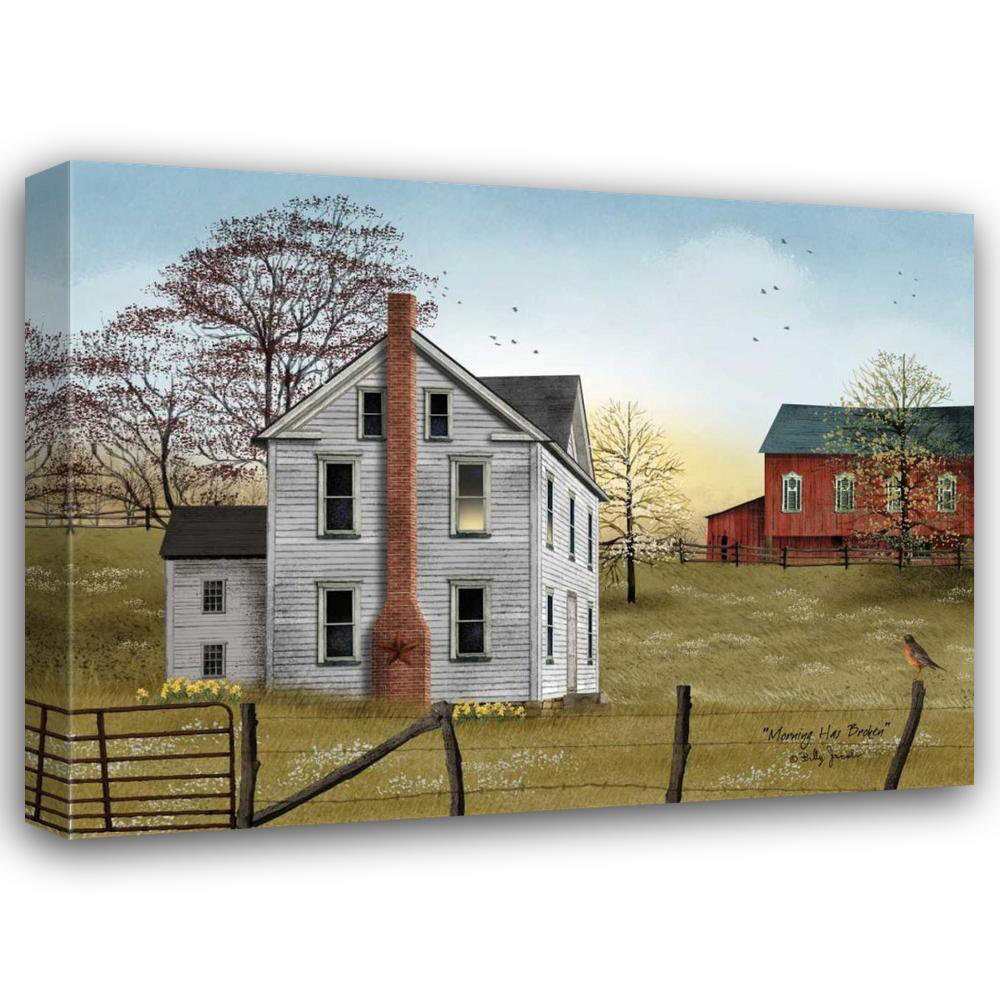August Grove® Jacobs, Billy Gallery Wrapped Canvas Art Titled: Morning Has Broken | Wayfair