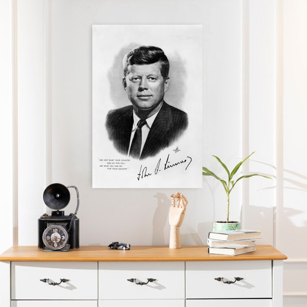 Alcott Hill® 1960S Jfk Official White House Portrait John Fitzgerald ...