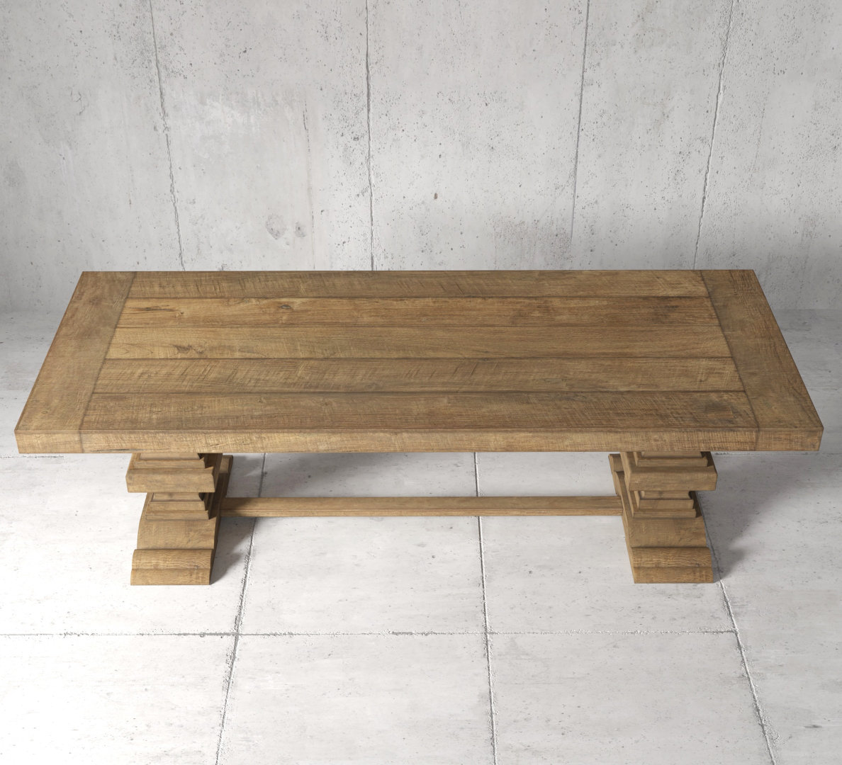 Urban Woodcraft Castello Solid Wood Dining Table | Wayfair