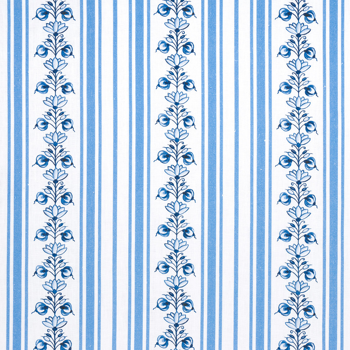 Schumacher x Marie-Anne Oudejans Delft Stripe Fabric | Perigold