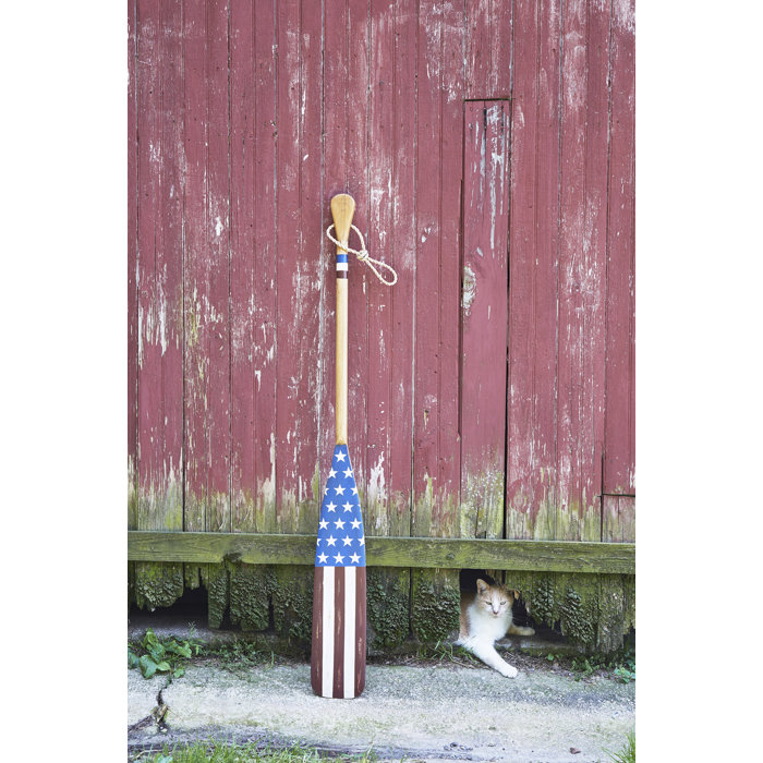 Eco Style Home Oar American Flag Wall Décor & Reviews | Wayfair