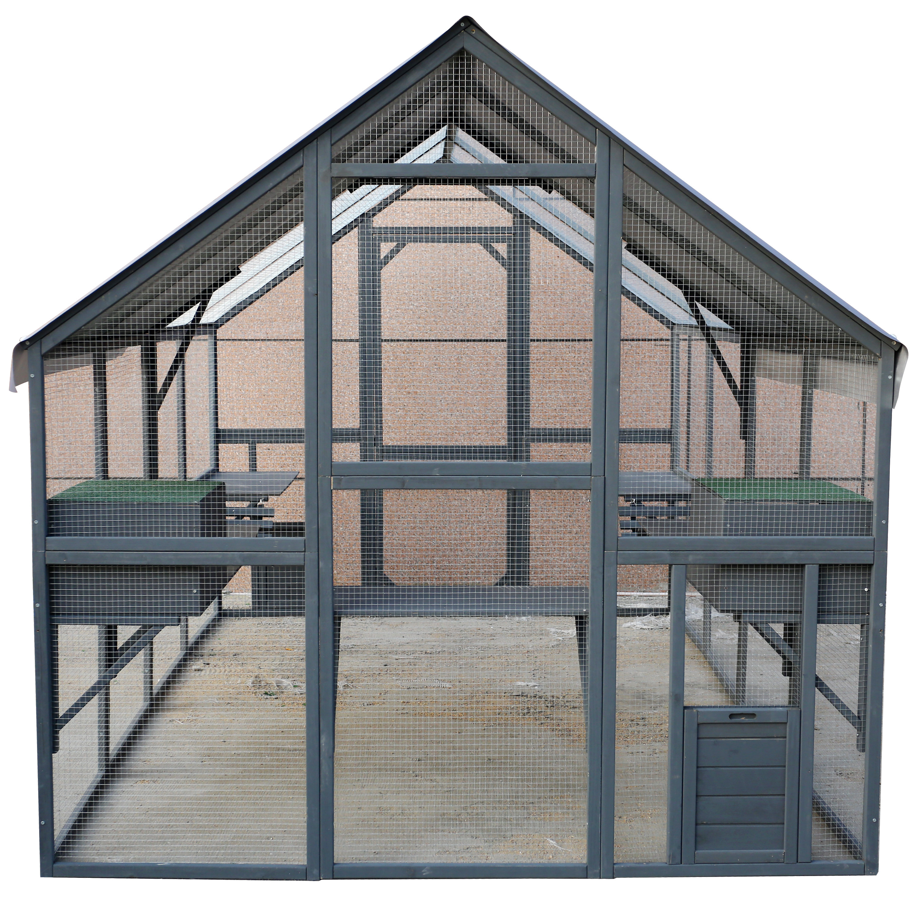 ExAchat Cat Run Large Cat Enclosure Wooden Cat Catio Outdoor Kitty ...