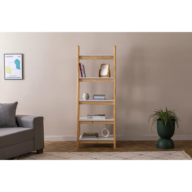 Latitude Run® Pratik Ladder Bookcase | Wayfair