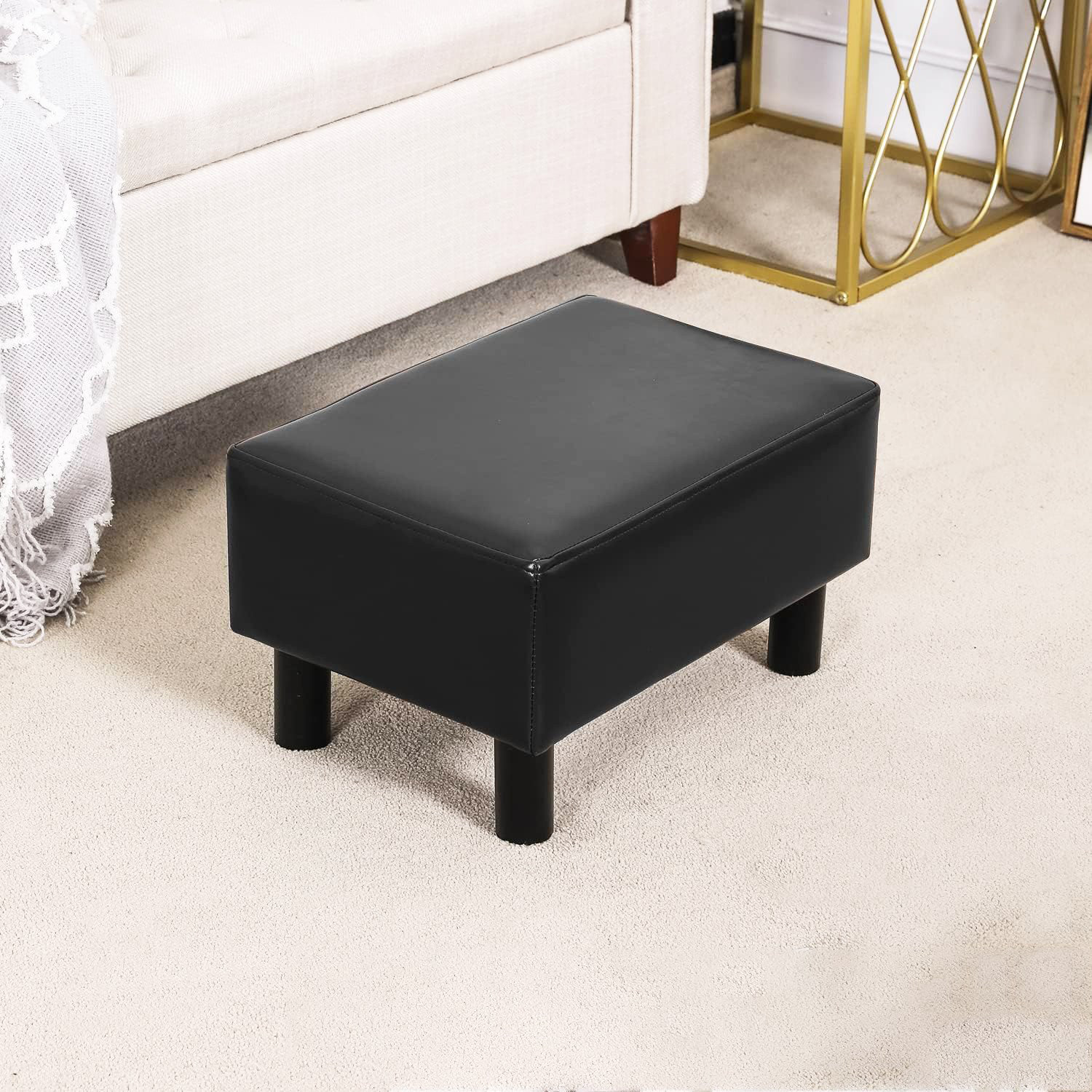 Ameriwood Modern Rectangular Footstool - Wayfair Canada