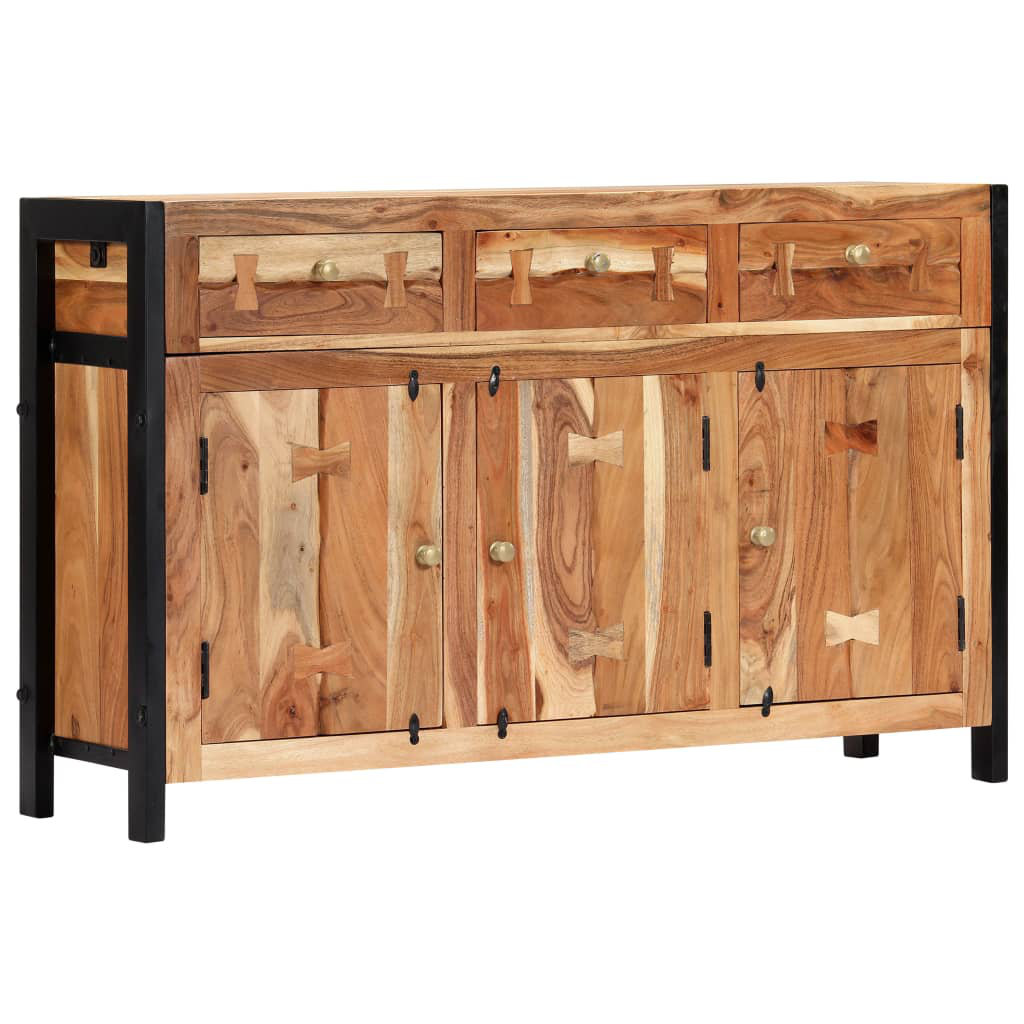 Union Rustic Sideboard 47.2"X13.8"X29.5" Solid Acacia Wood - Wayfair Canada