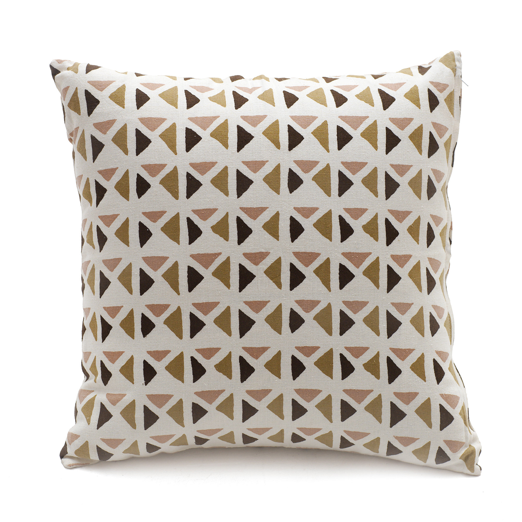 Novica Handmade Vibrant Volcano Cotton Cushion Cover | Wayfair