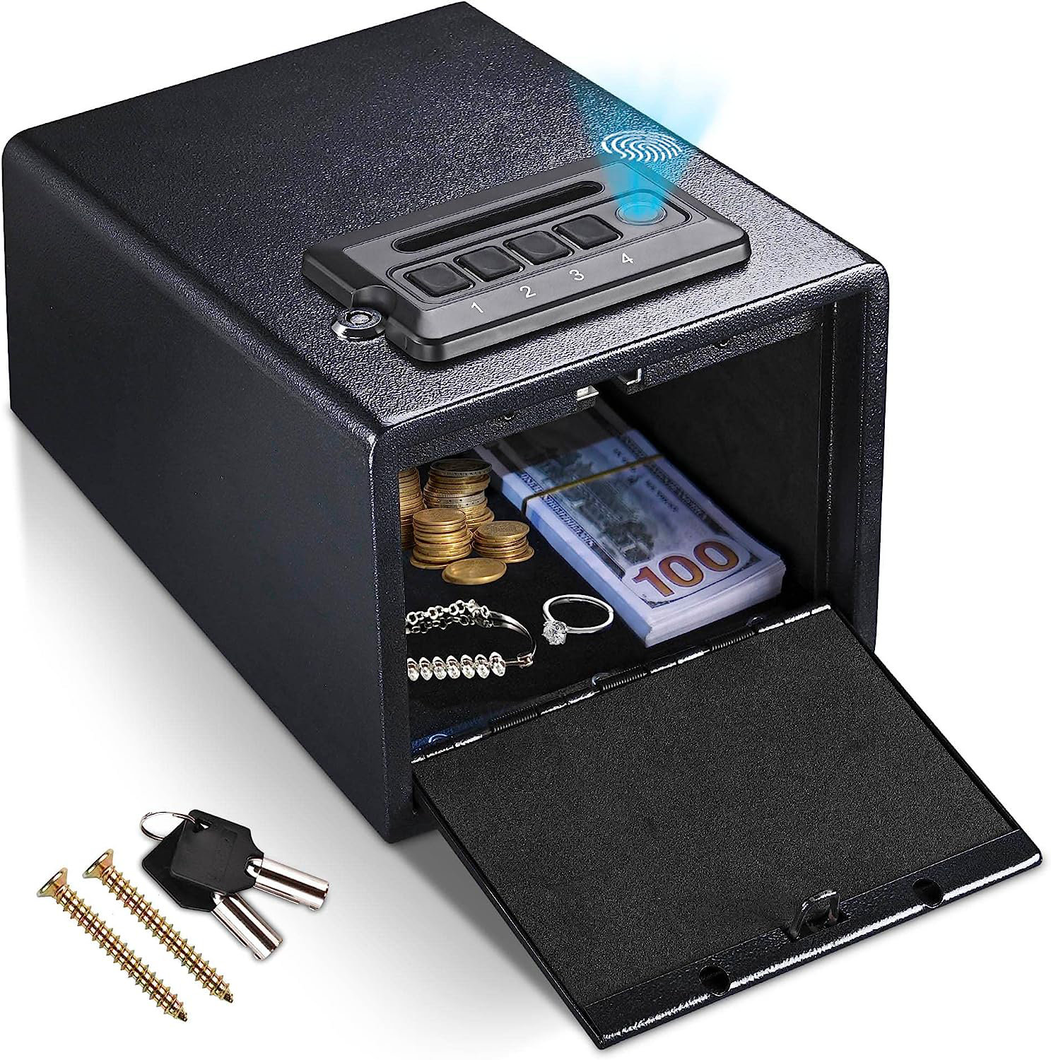 Belleze Gun Safe Lock | Wayfair