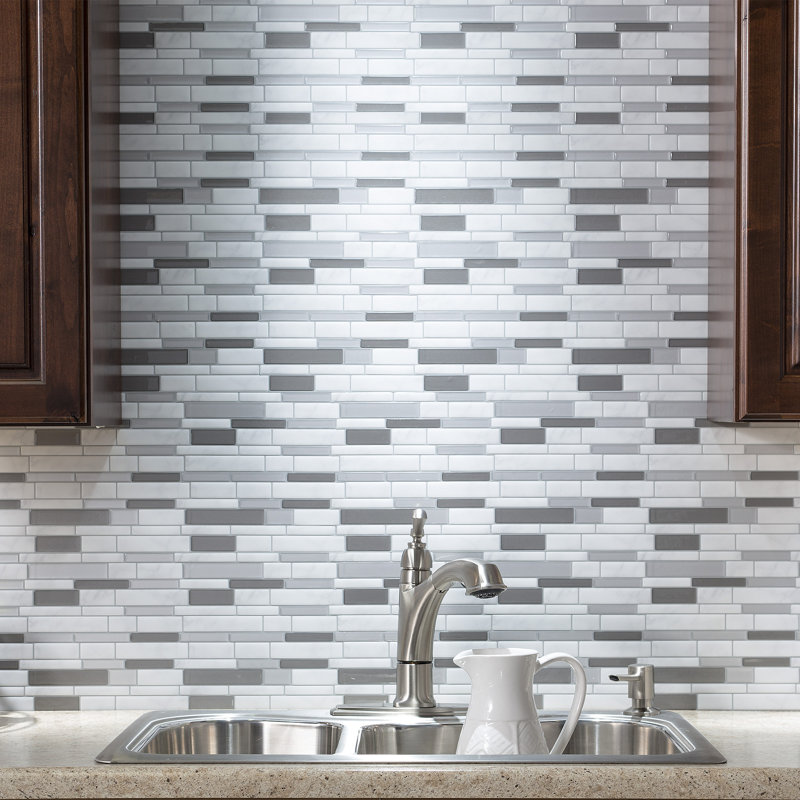TackTile Tack Tile Peel & Stick Vinyl Backsplash & Reviews | Wayfair