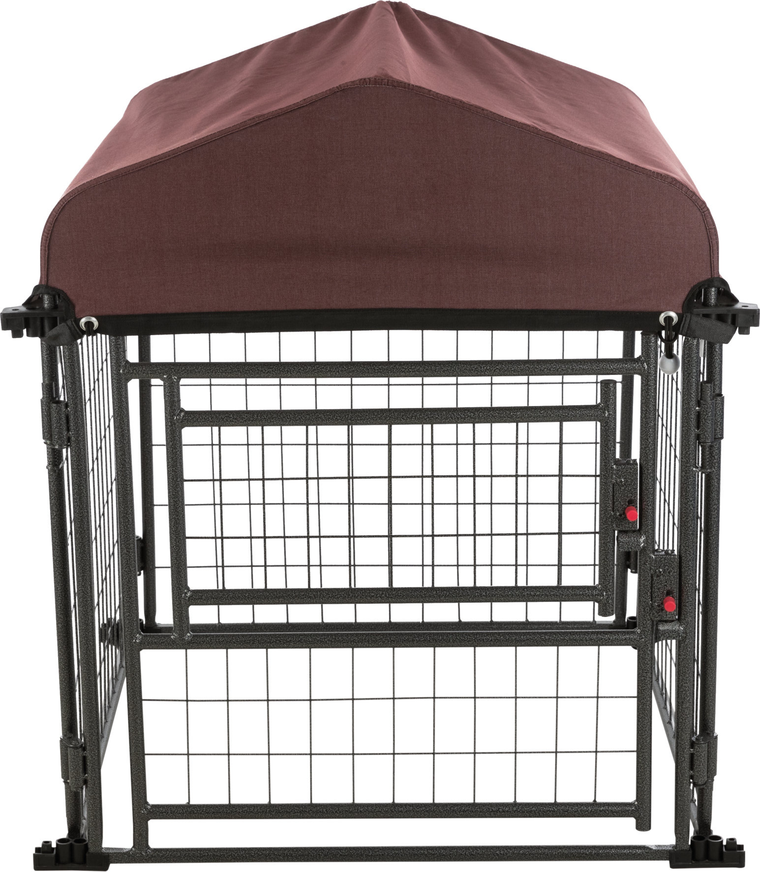 TRIXIE Deluxe Outdoor Dog Kennel with Cover, Portable and Expandable ...