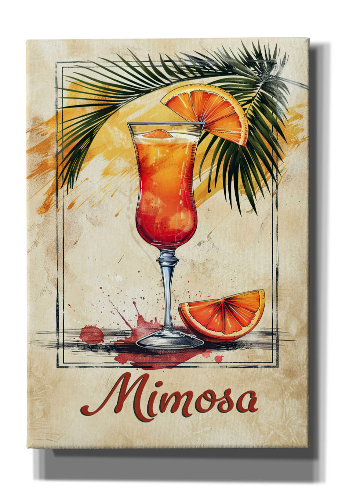 Bay Isle Home™ Bay Isle Home 'Mimosa Drink' by Momart Canvas Wall Art ...