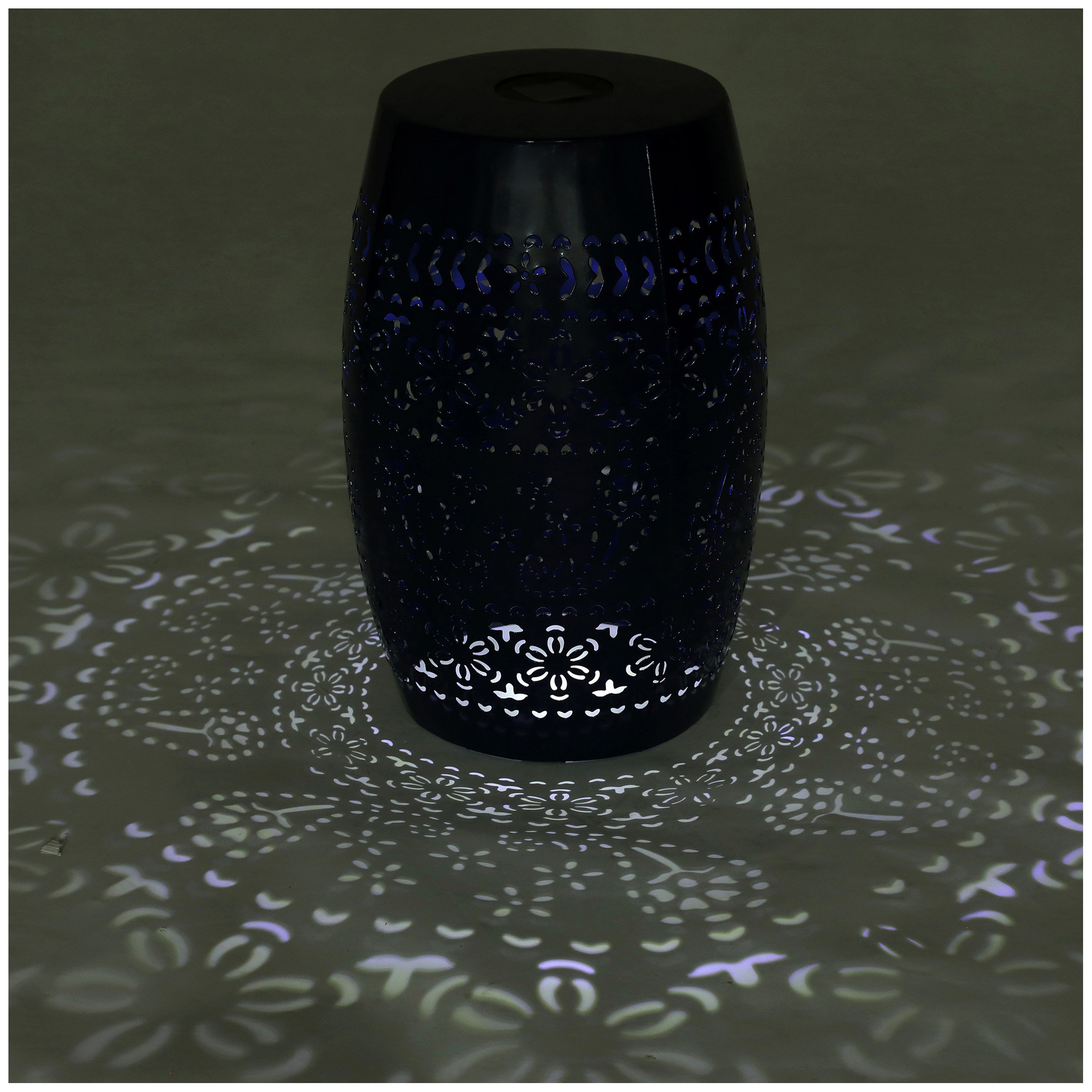 George Oliver SOLAR SIDE TABLE,TEAL COLOR | Wayfair