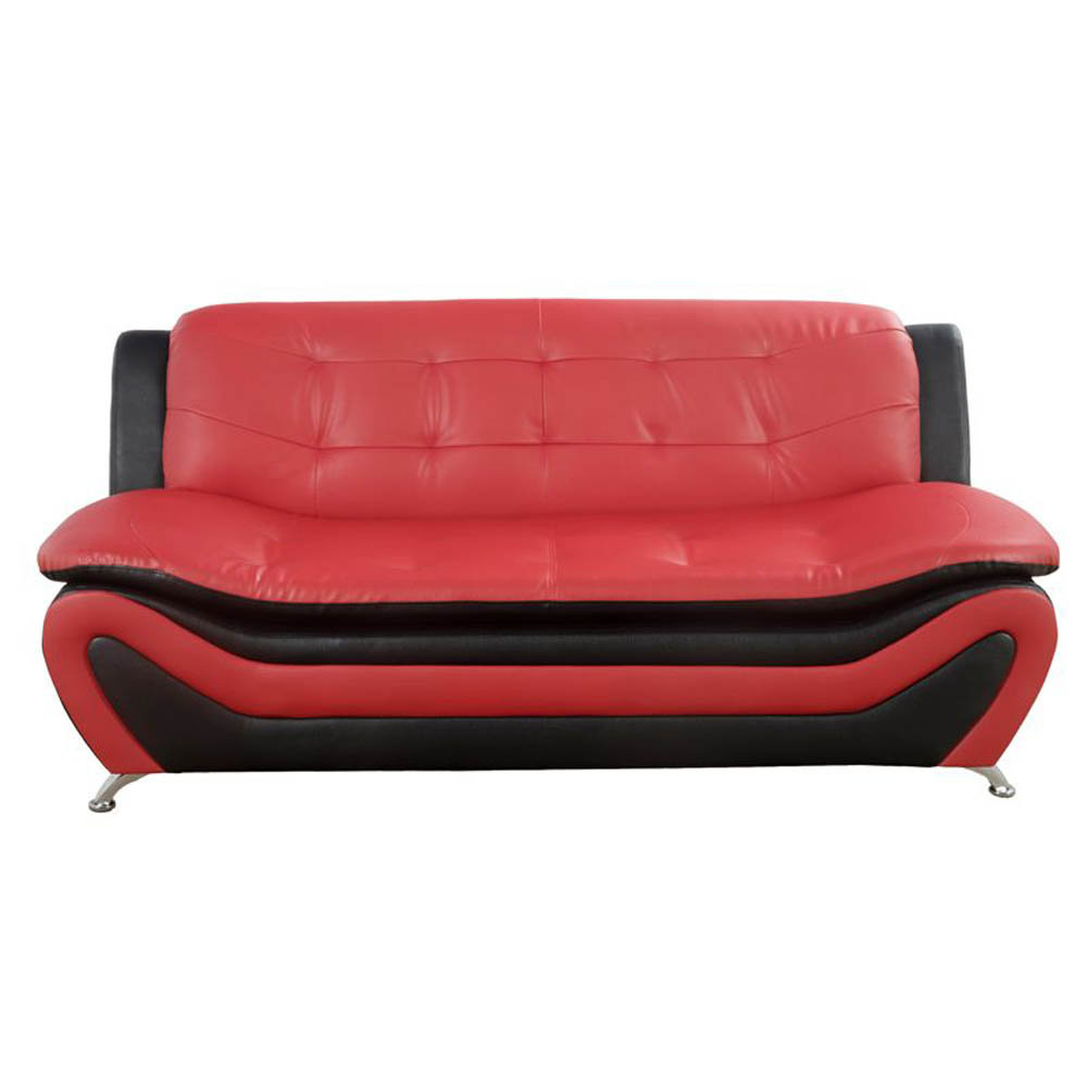 Wrought Studio Khalina 76.5'' Faux Leather Sofa | Wayfair