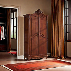 Parttlion American style retro country style wardrobe | Wayfair
