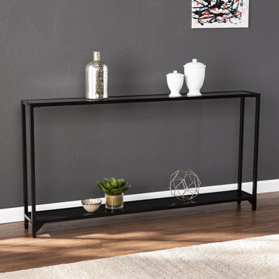 Mercer41 Yuichiro 42" Console Table with Metal Frame & Reviews ...