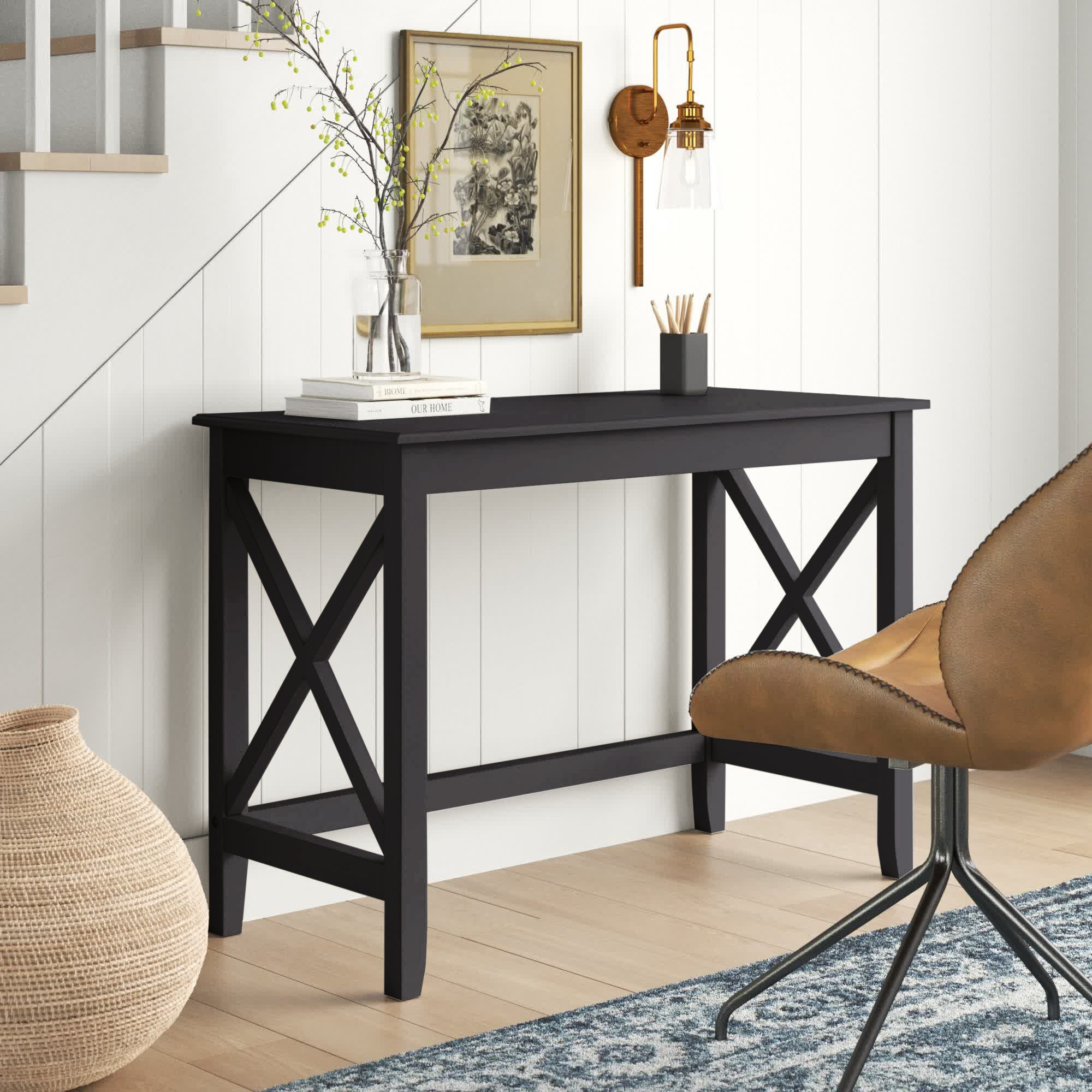 Sand & Stable Kristopher Writing Desk & Reviews | Wayfair