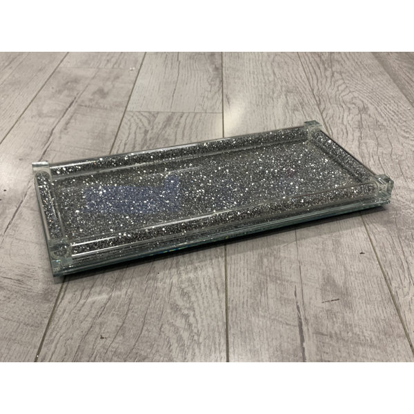 Mercer41 Titus Glass Tray | Wayfair.co.uk